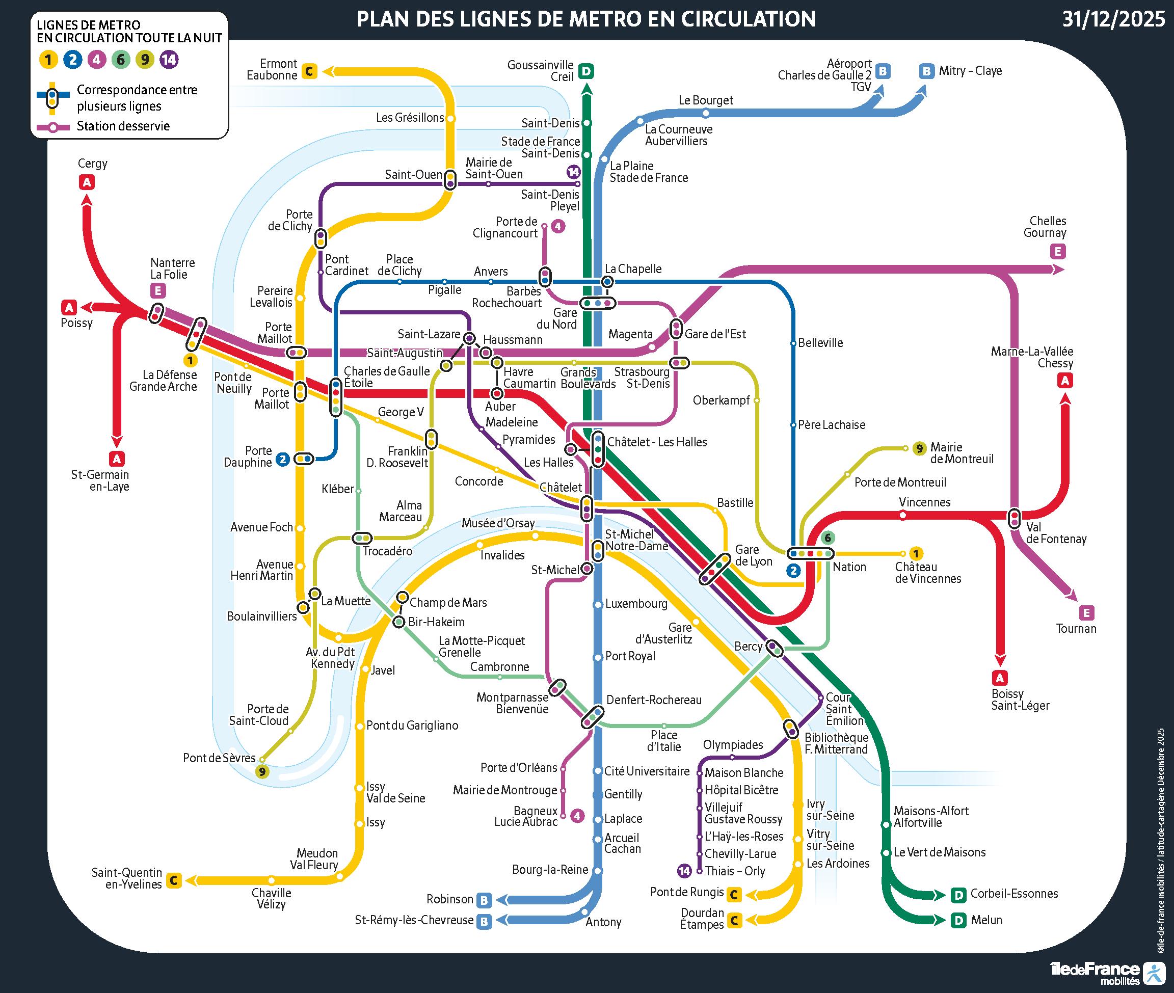 Information Trafic : Métro, RER, Tramway, Transilien | Bonjour RATP