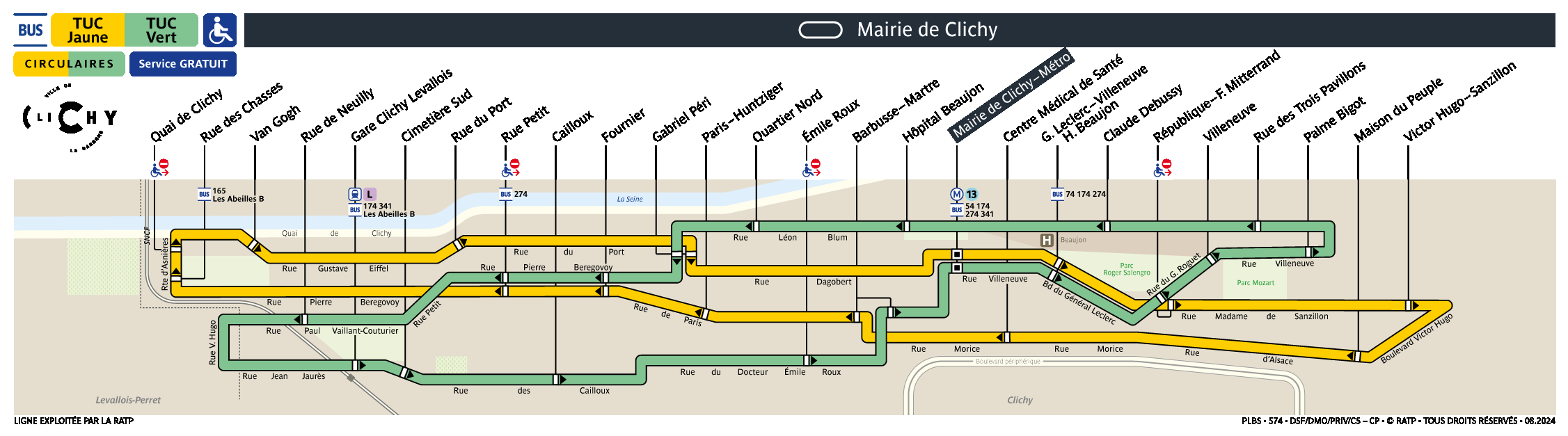 Informations - Couleur des Bus RATP