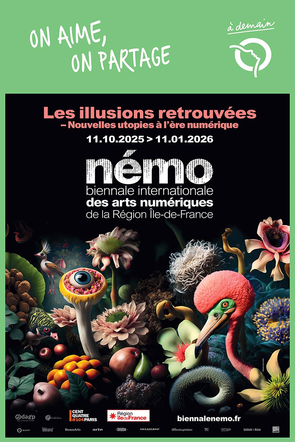 La Biennale Némo de retour au Centquatre-Paris | RATP